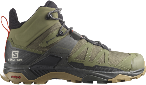 Buty Salomon X Ultra 4 MID WIDE GTX Gore-Tex Deep Lichen Green 417399 ...