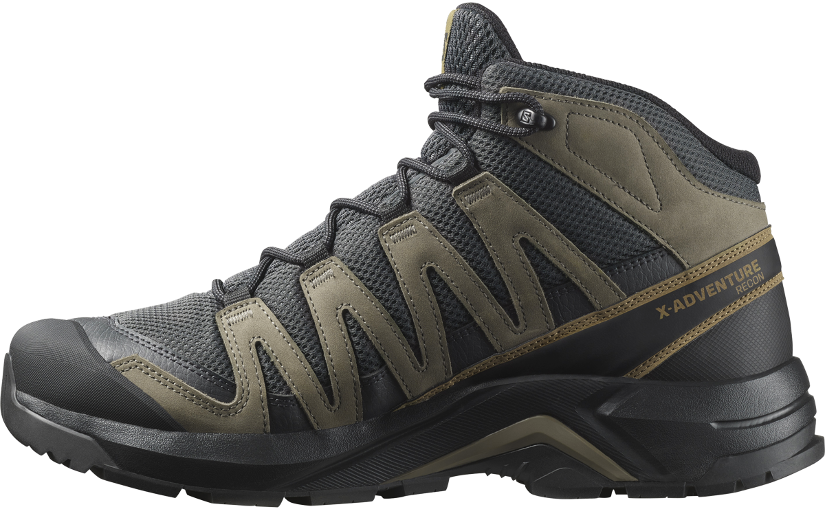 Buty Salomon X-Adventure RECON MID GTX Asphalt/Falcon/Coyote Brown ...