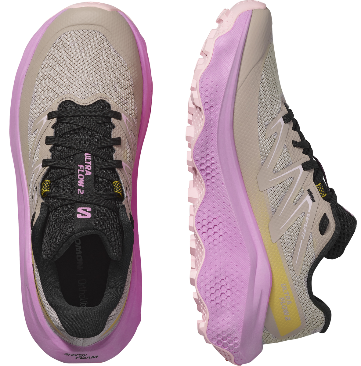 Buty Salomon Ultra Flow 2 W Ethere/Cyclamen/Black 478838 - TRAIL ...